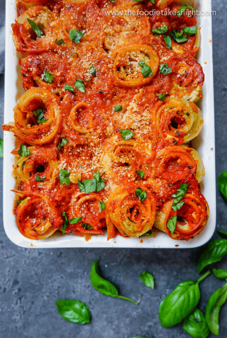 Baked Pasta Roll-Ups with Tofu Ricotta (Vegan Recipe) - The Foodie ...