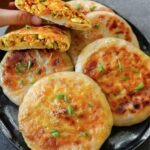 Chinese-Style Savoury Stuffed Breakfast Pancakes (Vegan Recipe) - The ...