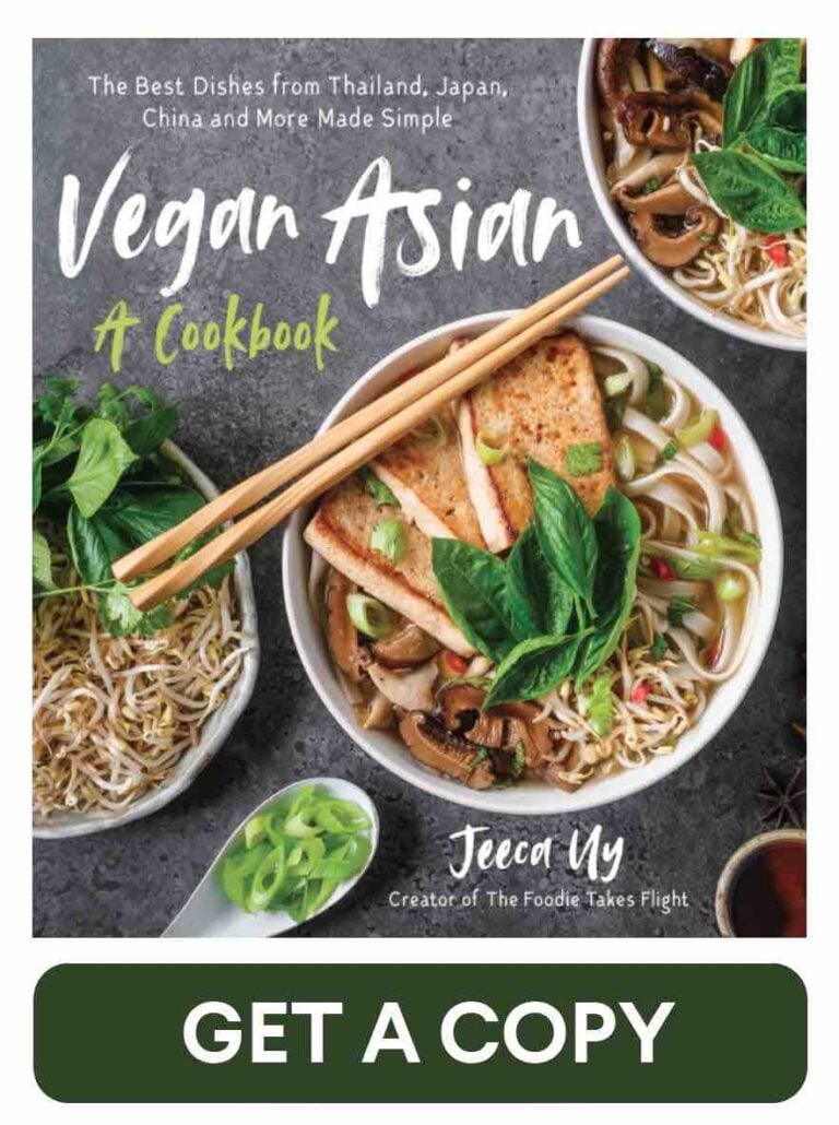 Vegan Filipino Adobo (Adobong Tokwa at Kabute) - The Foodie Takes Flight