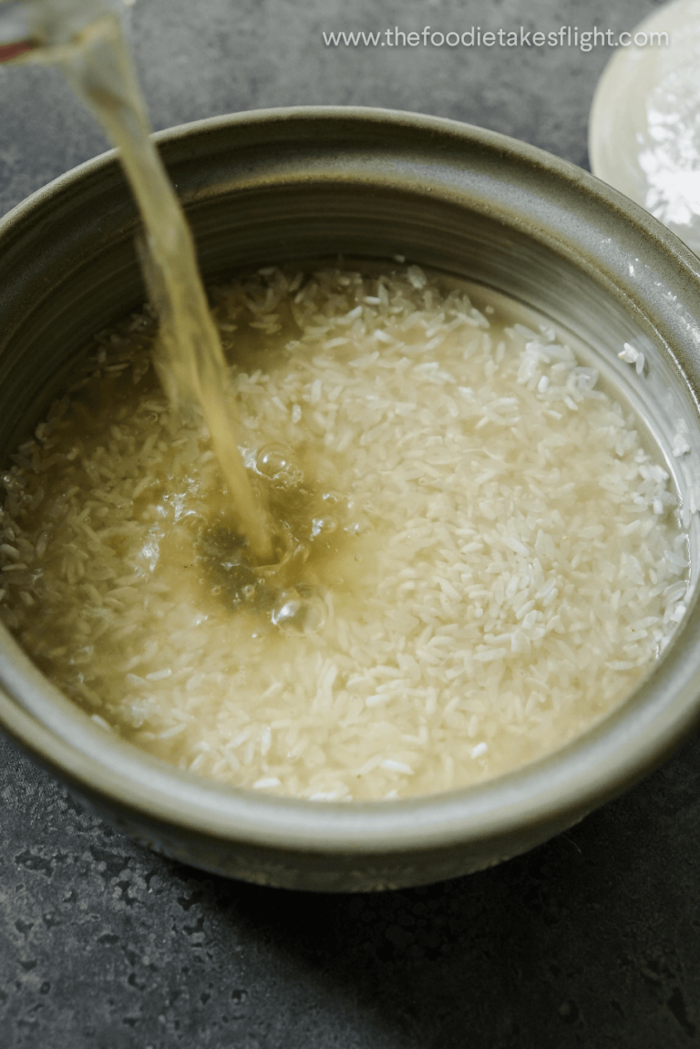 Hong Kong-Style Vegan Clay Pot Rice - The Foodie Takes Flight