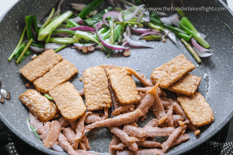 Mie Goreng (Indonesian Fried Noodles) - The Foodie Takes Flight
