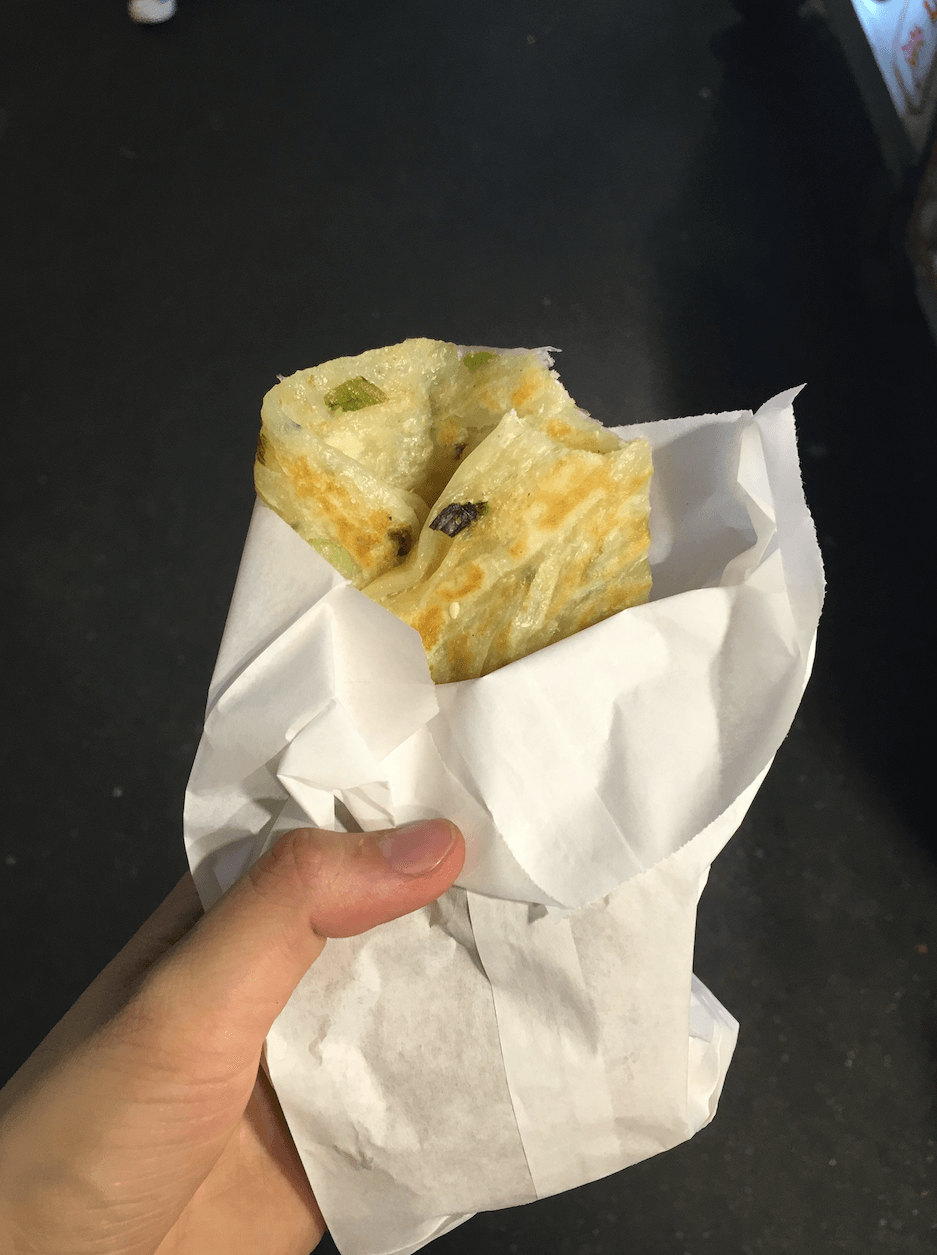 Scallion Bing or Chinese Flat Bread (羌饼) - The Foodie Takes Flight