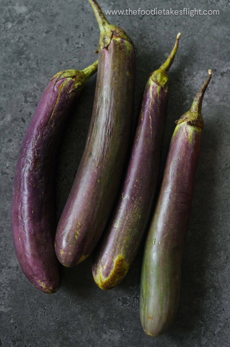 Ensaladang Talong (Filipino Roasted Eggplant Salad) - The Foodie Takes ...