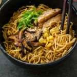 Miso Butter Mazemen (Japanese No-Broth Ramen Noodles) - The Foodie ...