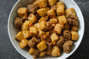 Vegan Tokwa't "Baboy" (Filipino Fried Tofu & "Pork") - The Foodie Takes ...