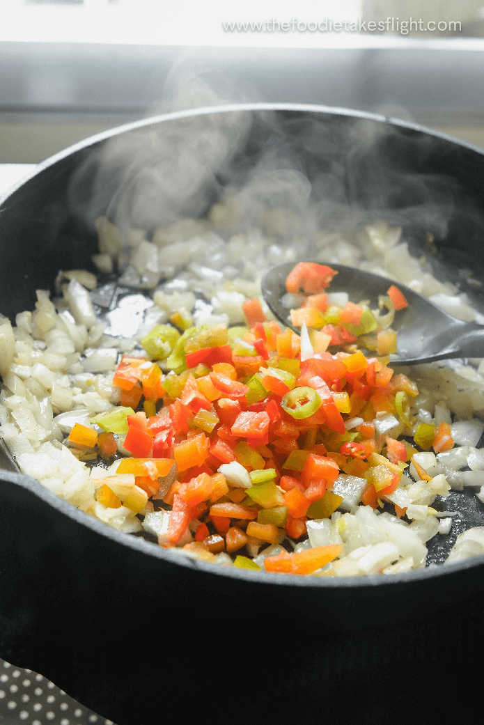 Filipino Mushroom Sisig (Vegan) - The Foodie Takes Flight