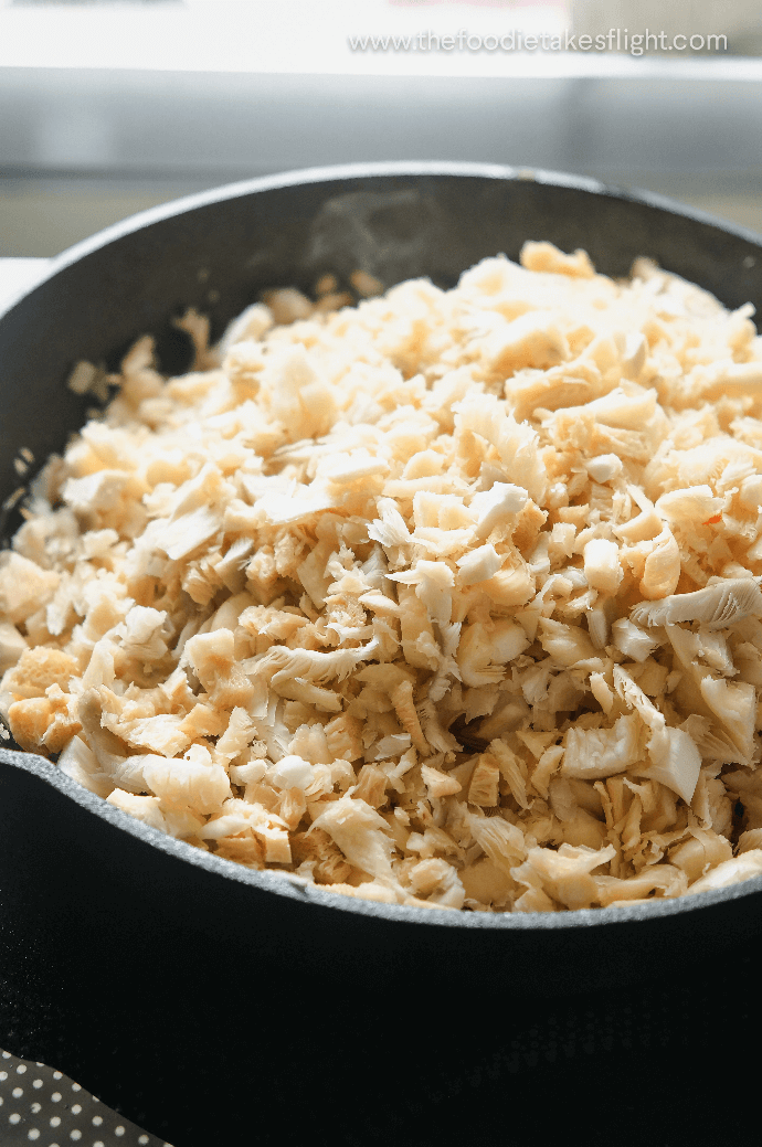 Filipino Mushroom Sisig (Vegan) - The Foodie Takes Flight