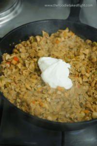 Filipino Mushroom Sisig (Vegan) - The Foodie Takes Flight