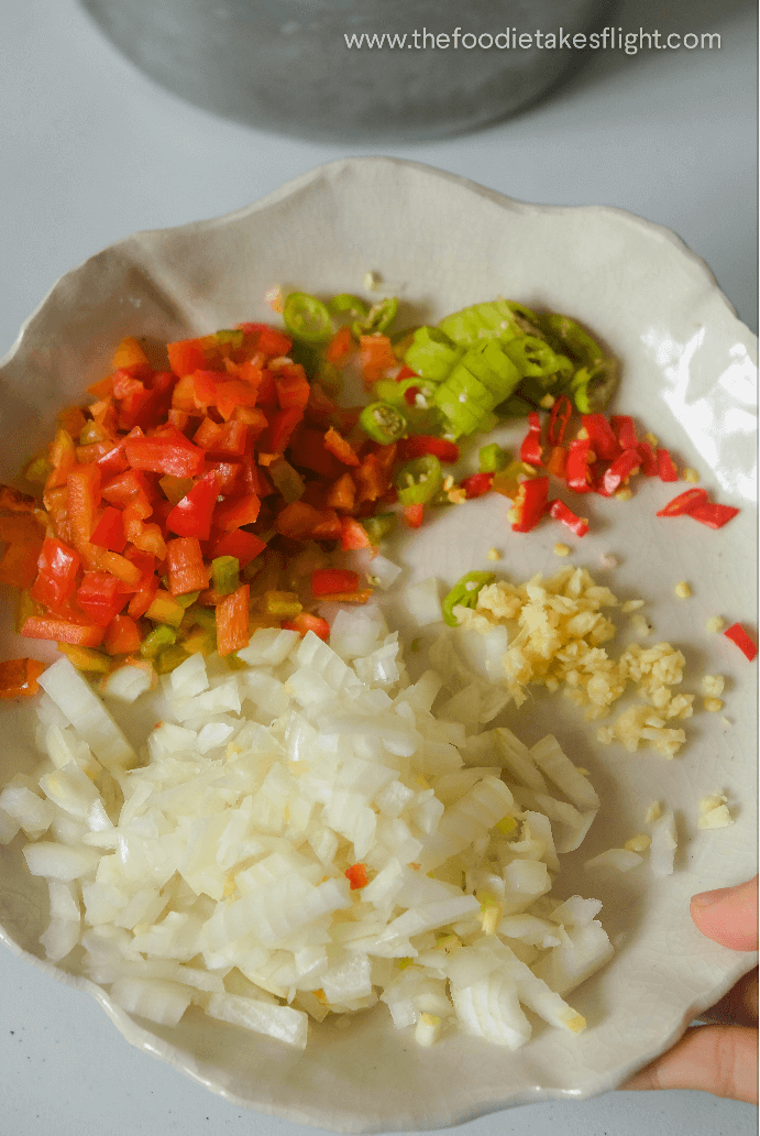 Filipino Mushroom Sisig (Vegan) - The Foodie Takes Flight