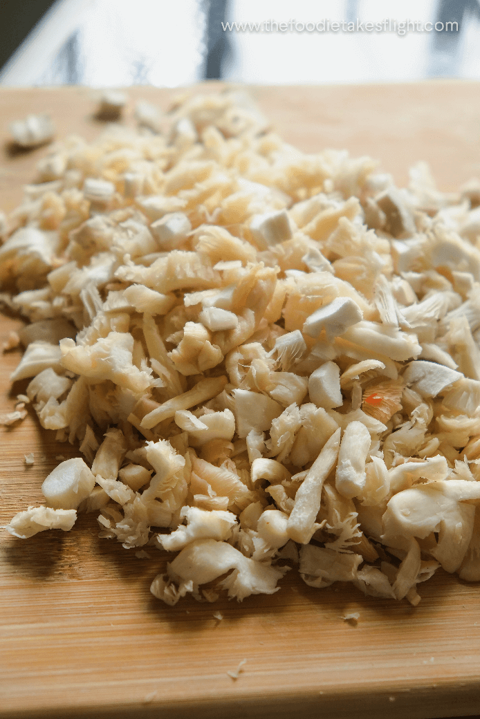 Filipino Mushroom Sisig (Vegan) - The Foodie Takes Flight