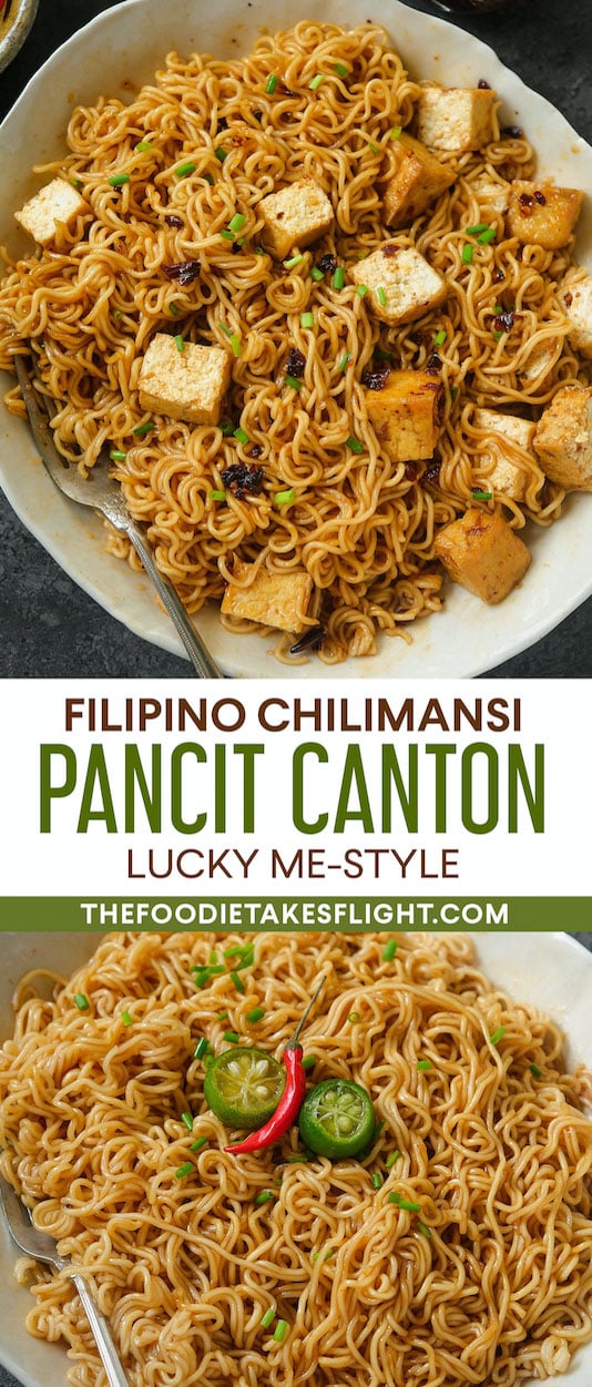 Lucky Me!-Style Chilimansi Instant Pancit Canton Noodles - The Foodie ...