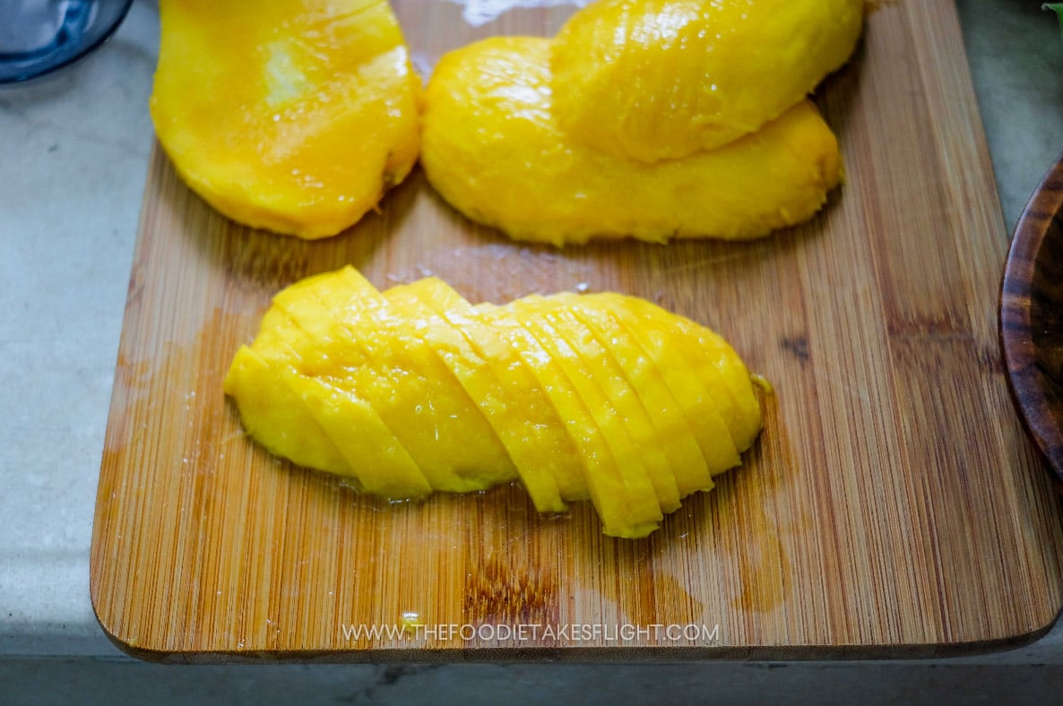 Mango Sticky Rice - The Foodie Takes Flight