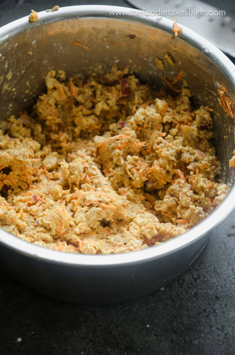 Vegan Bola-Bola (Filipino Meatballs) - The Foodie Takes Flight