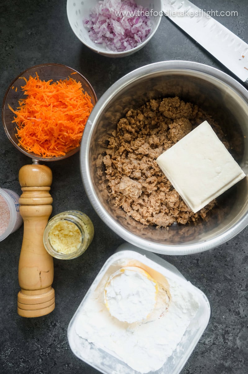 Vegan Bola-Bola (Filipino Meatballs) - The Foodie Takes Flight