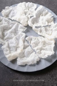 Rice Paper Boats with Hoisin Meat Filling - The Foodie Takes Flight