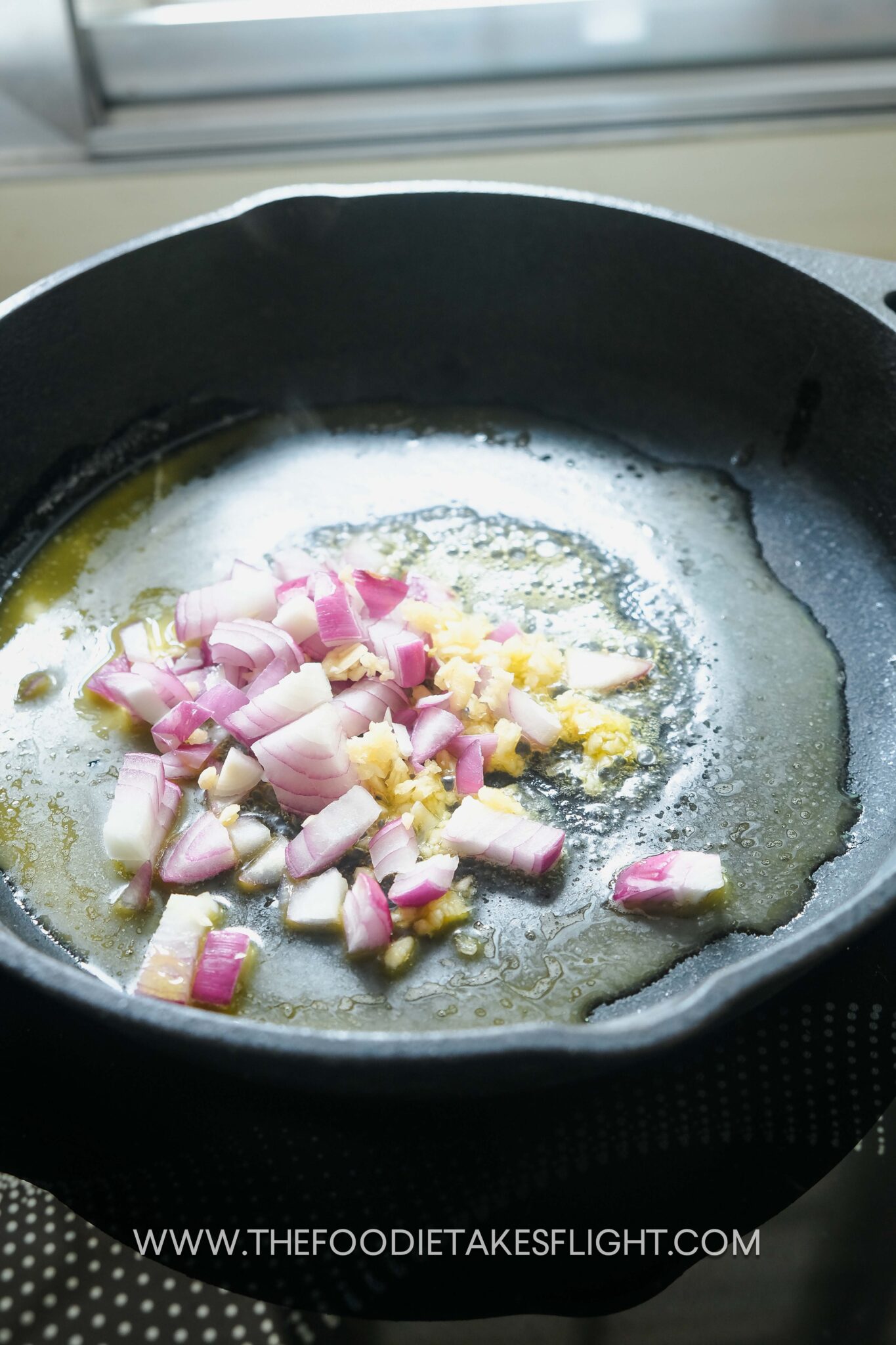 Vegan Filipino Arroz Valenciana - The Foodie Takes Flight