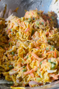 Mixed Vegetable Okoy (Filipino Fritters) - The Foodie Takes Flight