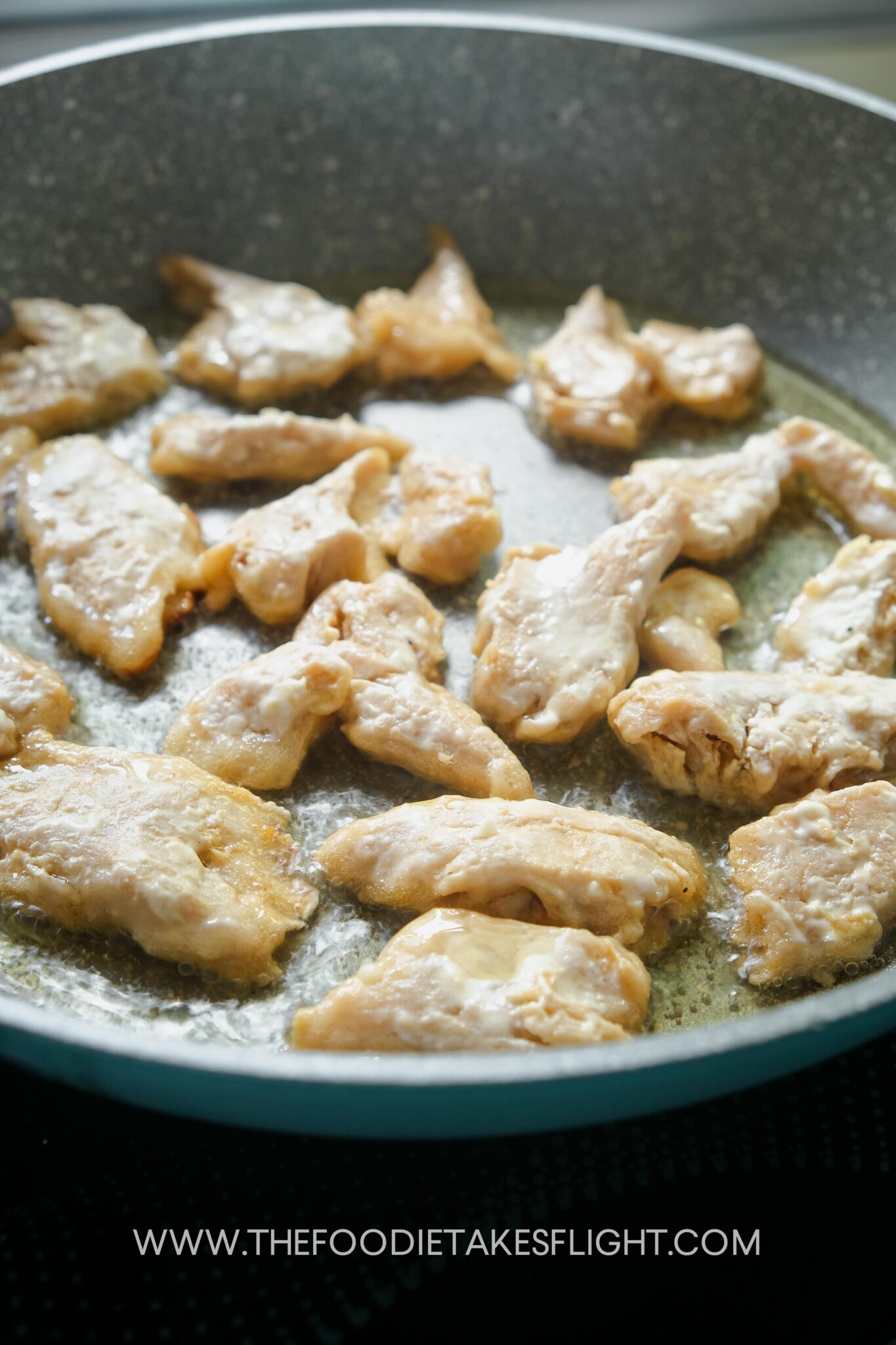 Vegan Lemon "Chicken" (Panda Express-Inspired!) - The Foodie Takes Flight