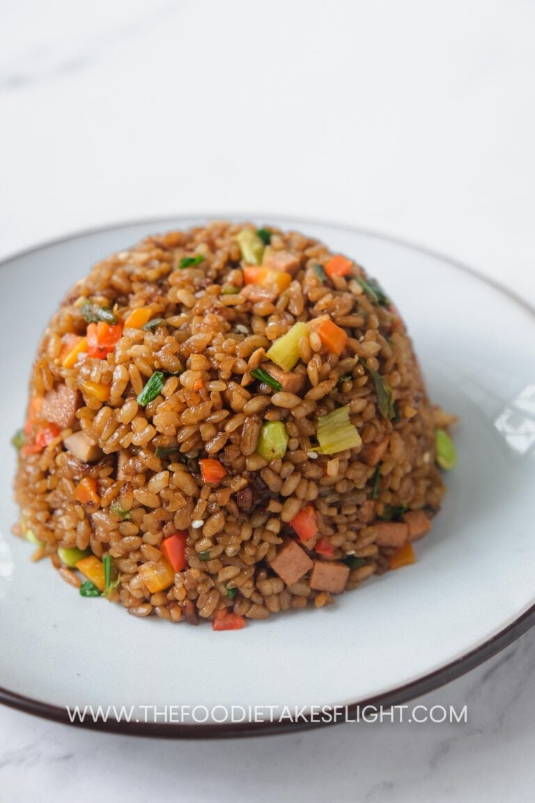 One Pot Rice Cooker Meal - The Foodie Takes Flight