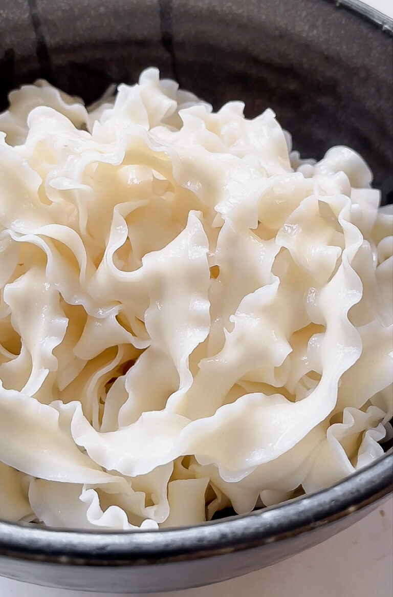 Cilantro Lime Noodles - The Foodie Takes Flight