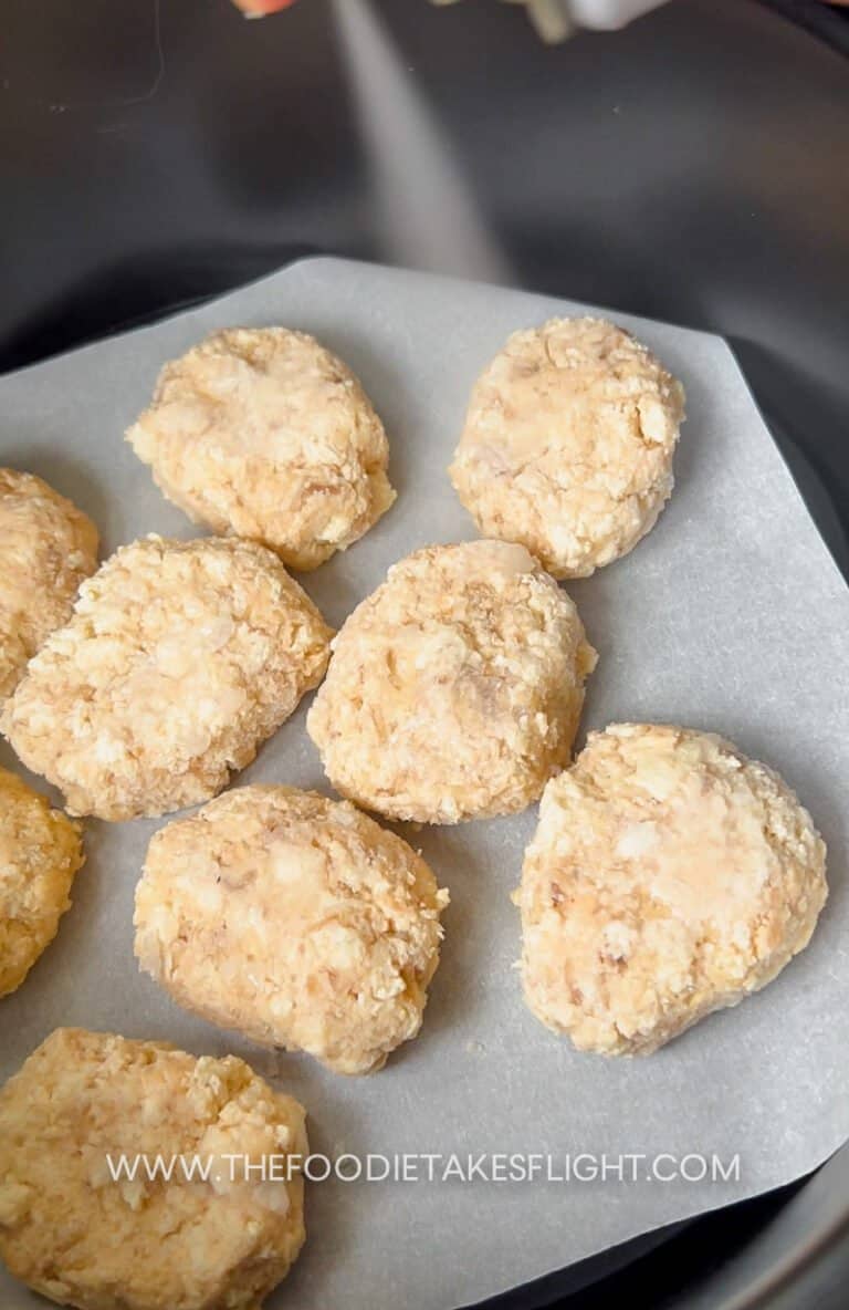 Vegan Nuggets with Gochujang Glaze - The Foodie Takes Flight