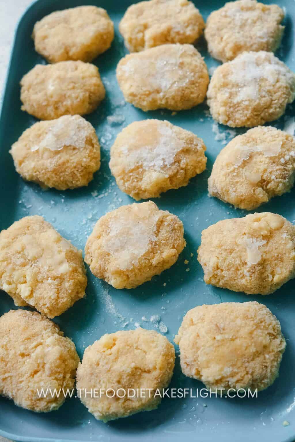 Vegan Nuggets with Gochujang Glaze - The Foodie Takes Flight