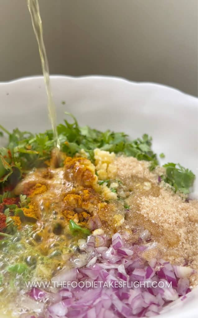 Cilantro Lime Noodles - The Foodie Takes Flight