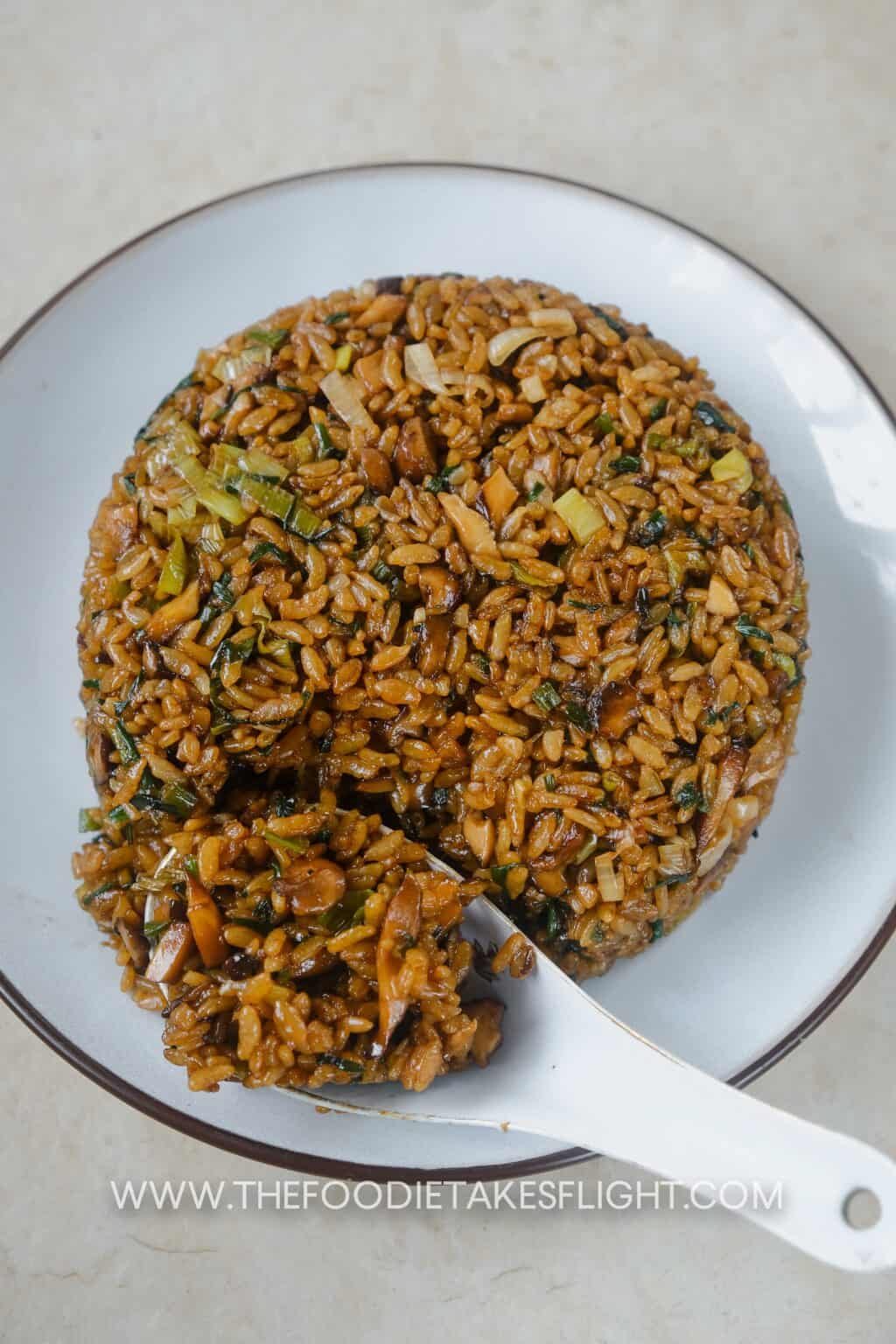 The Ultimate Soy Sauce Fried Rice - The Foodie Takes Flight