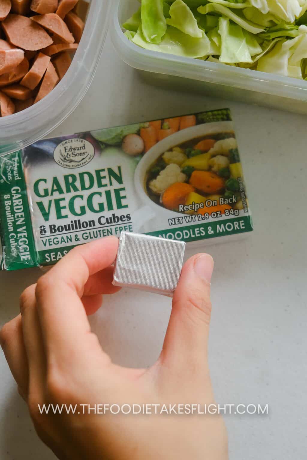 Sopas (Vegan Filipino Macaroni Soup) - The Foodie Takes Flight