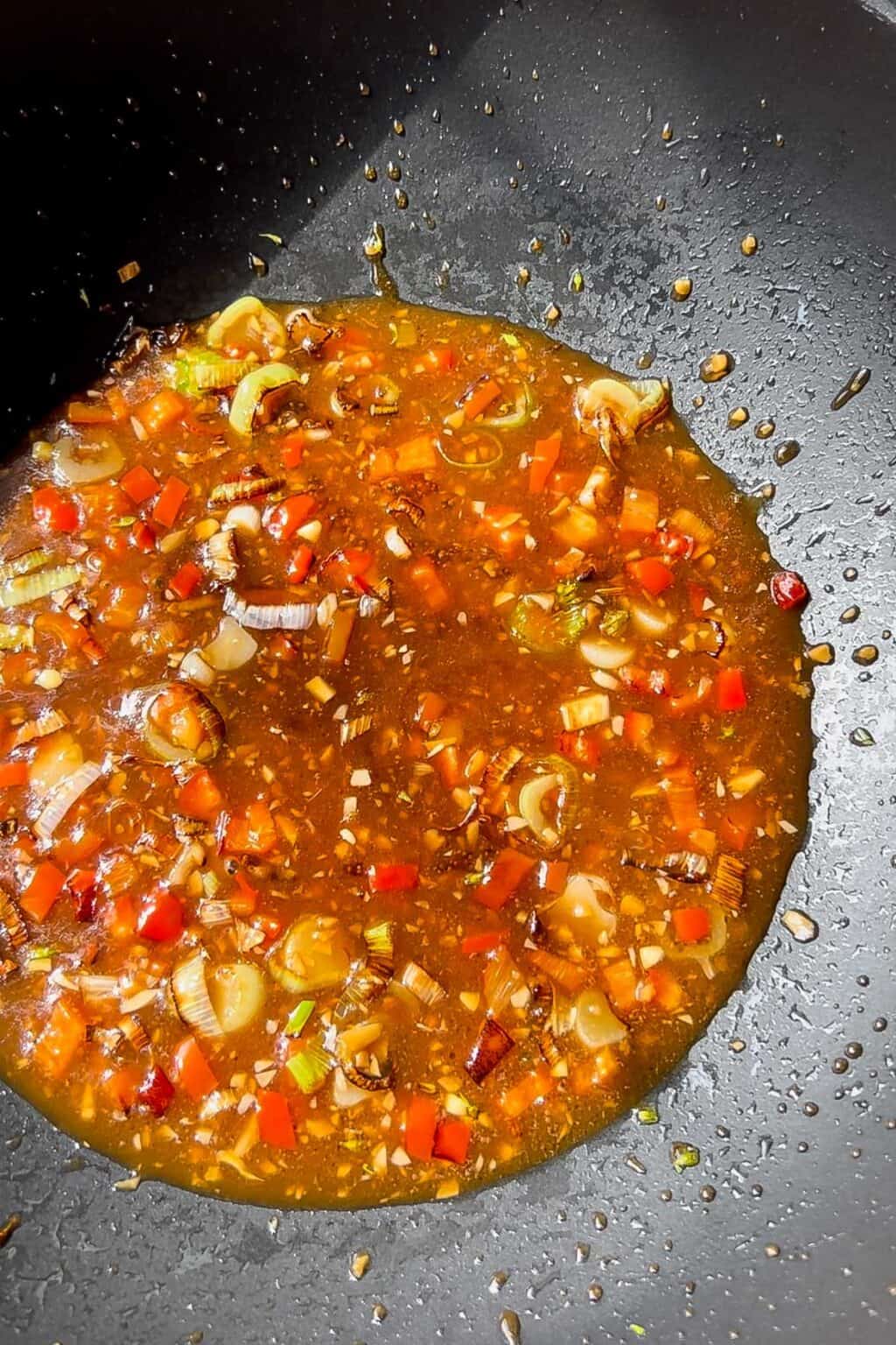 Soy Garlic Tofu Balls - The Foodie Takes Flight