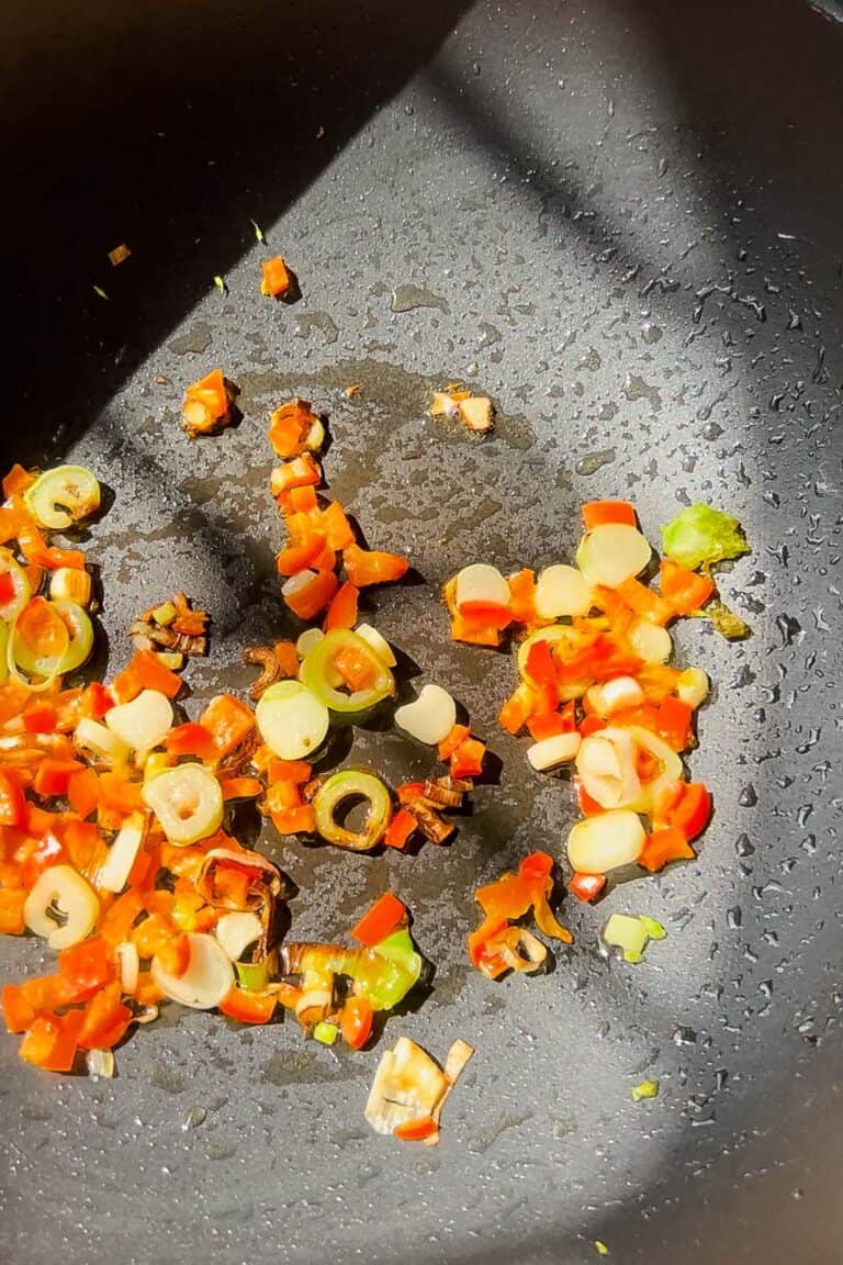 Soy Garlic Tofu Balls - The Foodie Takes Flight