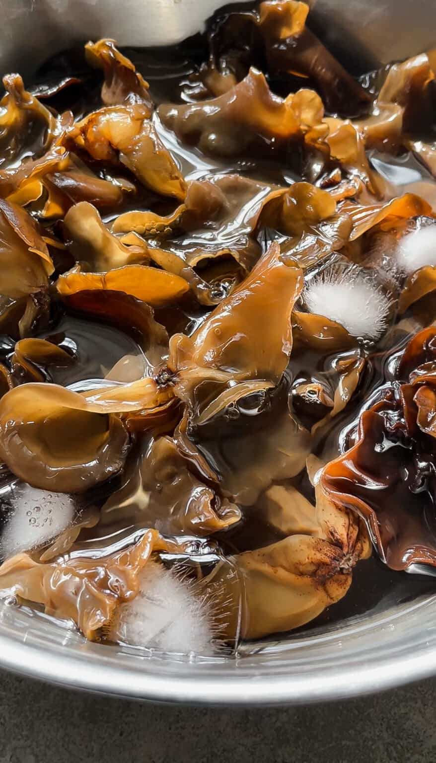 Wood Ear Mushroom Salad - The Foodie Takes Flight