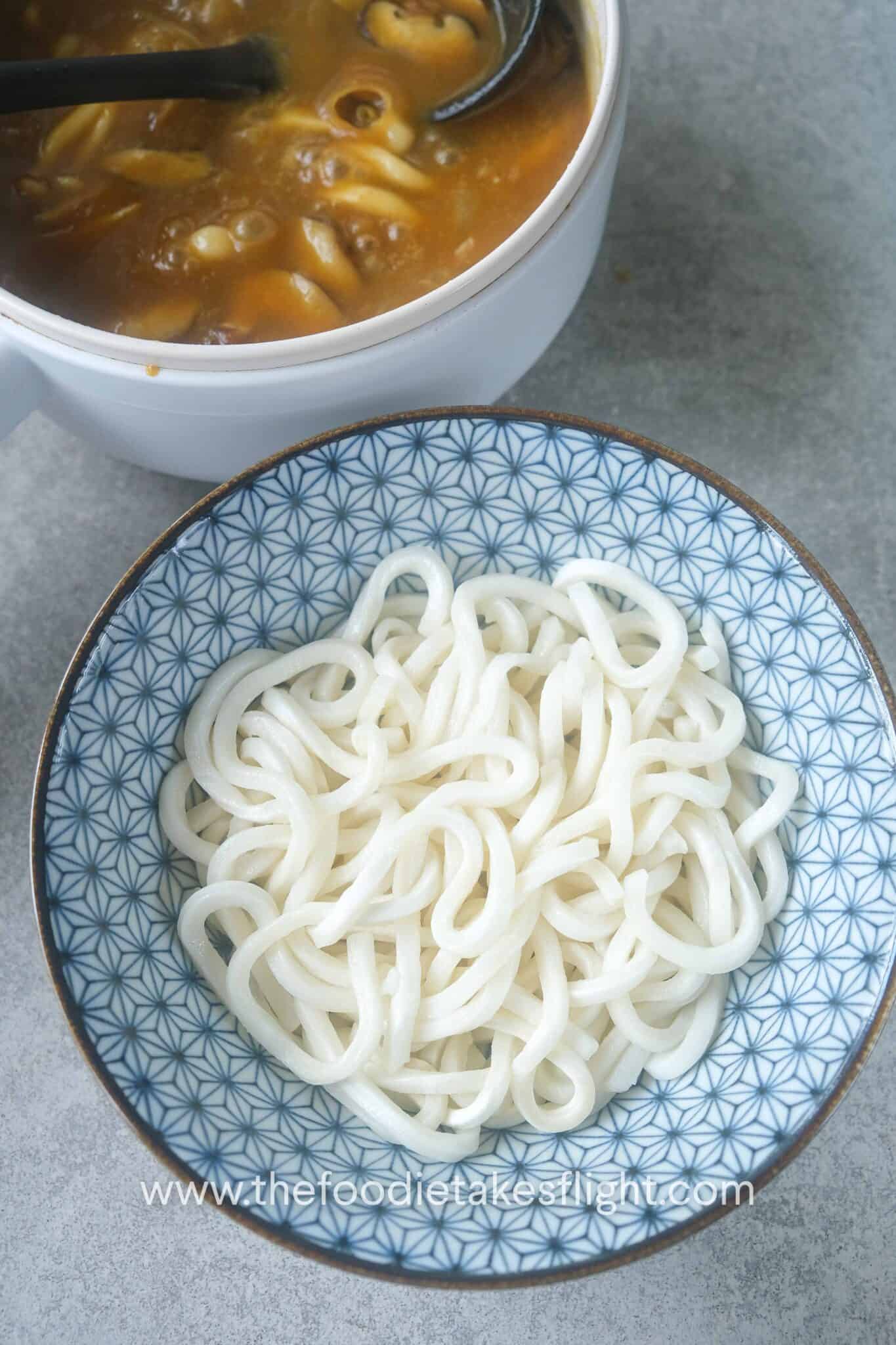Japanese Curry Udon - The Foodie Takes Flight