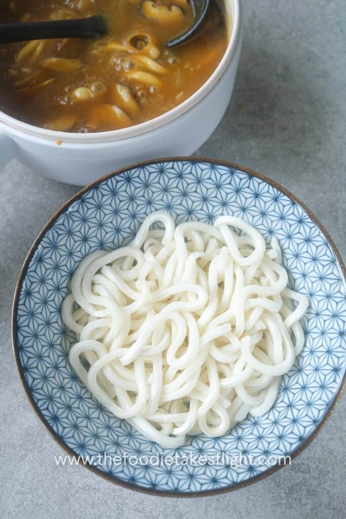 Japanese Curry Udon - The Foodie Takes Flight