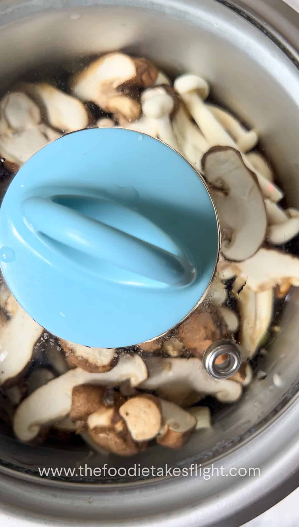 One Pot Mushroom Rice with Spicy Miso Sauce - The Foodie Takes Flight