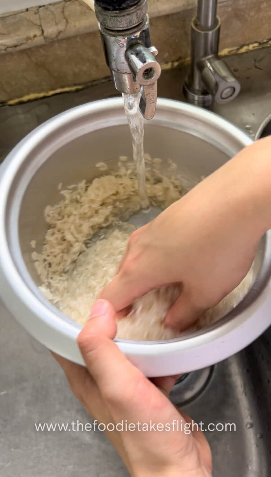 One Pot Mushroom Rice with Spicy Miso Sauce - The Foodie Takes Flight