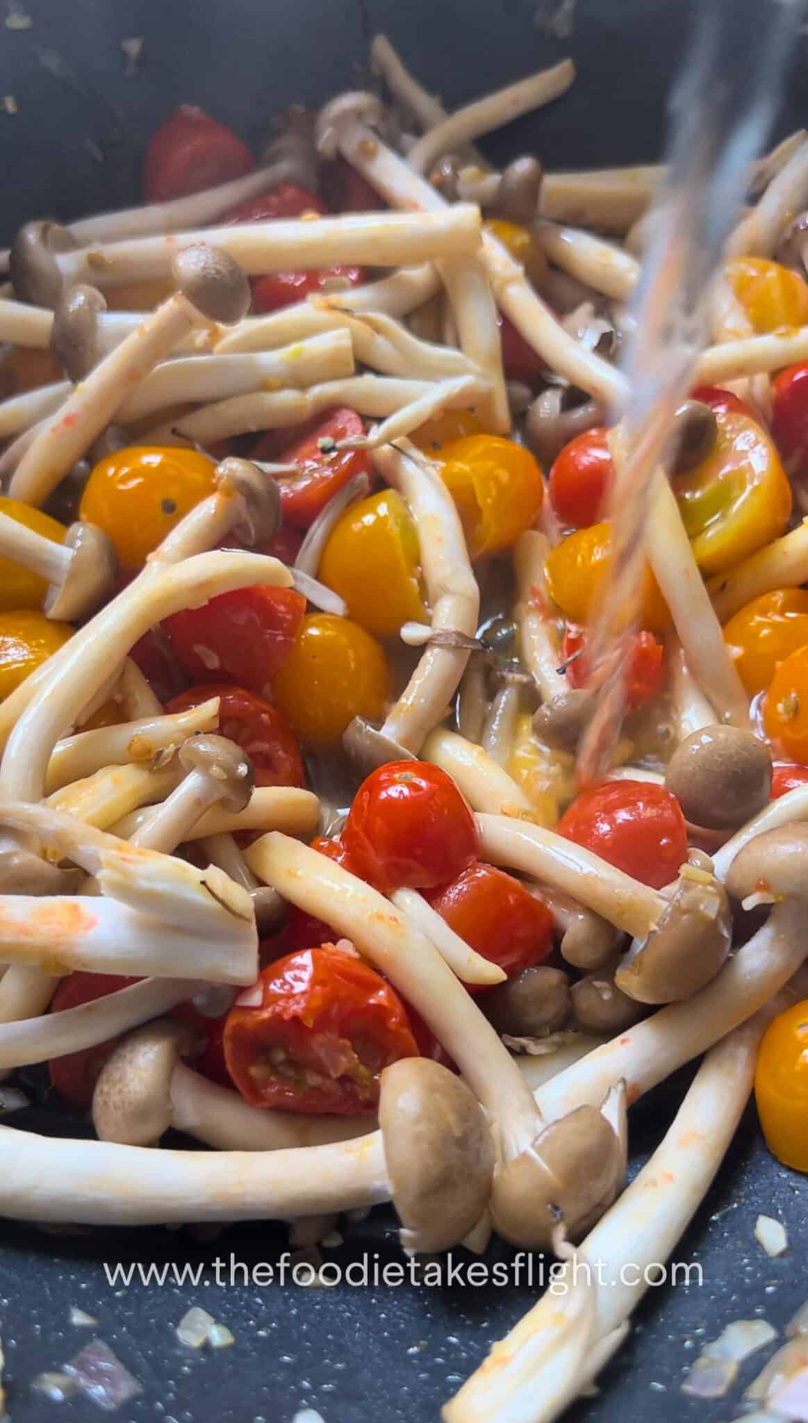 One-Pot Tomato Miso Gochujang Orzo - The Foodie Takes Flight