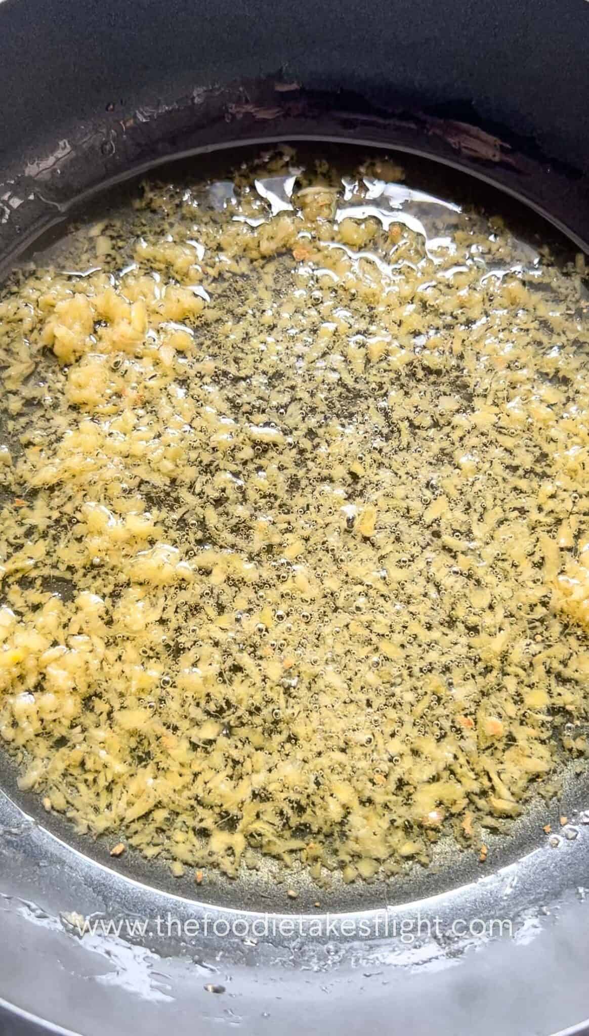 Pan Fried Tofu with Ginger Scallion Sauce - The Foodie Takes Flight