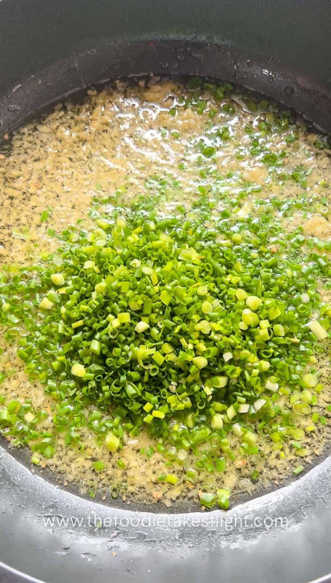 Pan Fried Tofu with Ginger Scallion Sauce - The Foodie Takes Flight
