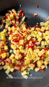 Filipino-Style Stuffed Bell Peppers - The Foodie Takes Flight