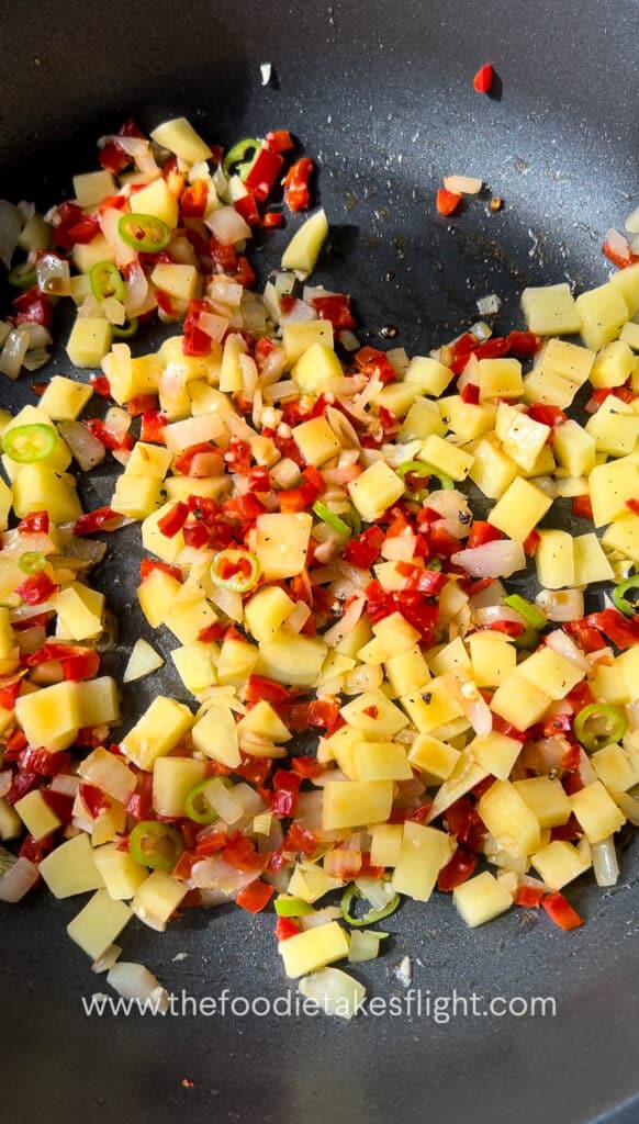 Filipino-Style Stuffed Bell Peppers - The Foodie Takes Flight