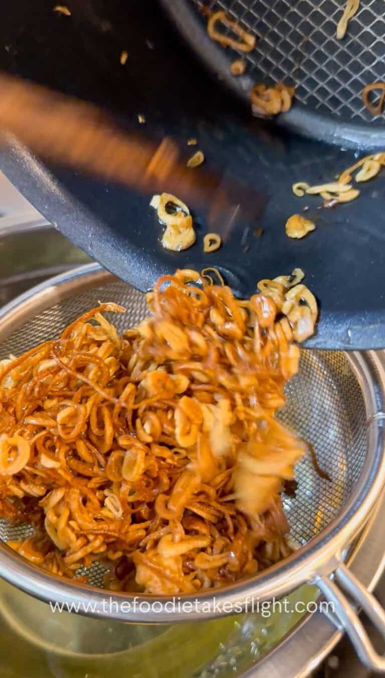 How to Make Crispy Fried Shallots - The Foodie Takes Flight
